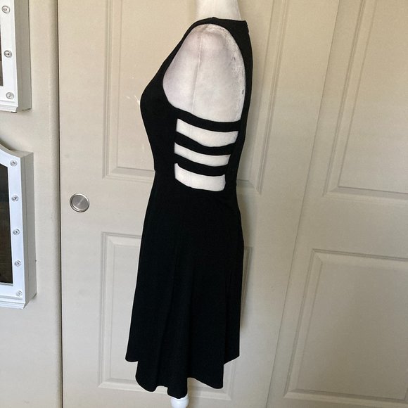 Soprano | Dresses | Soprano Ladder Side Cutout Mini Dress In Black ...